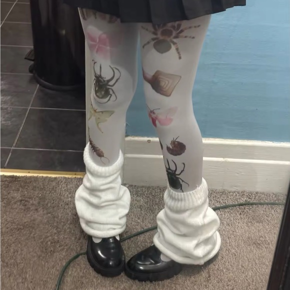 Accessories | Bug Lover Weirdcore Leggings Tights Kawaii | Poshmark